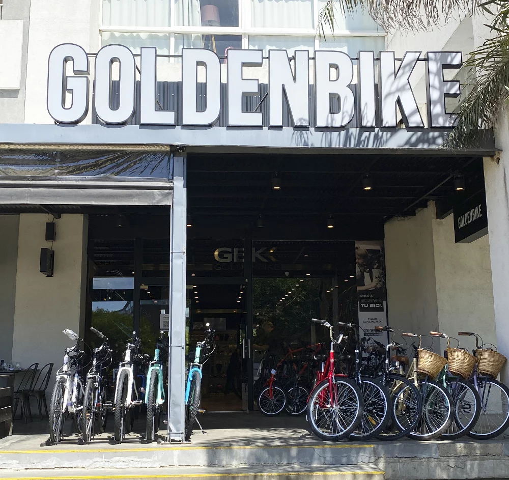 Tiendas - Goldenbike