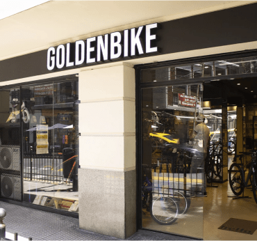 Tiendas - Goldenbike